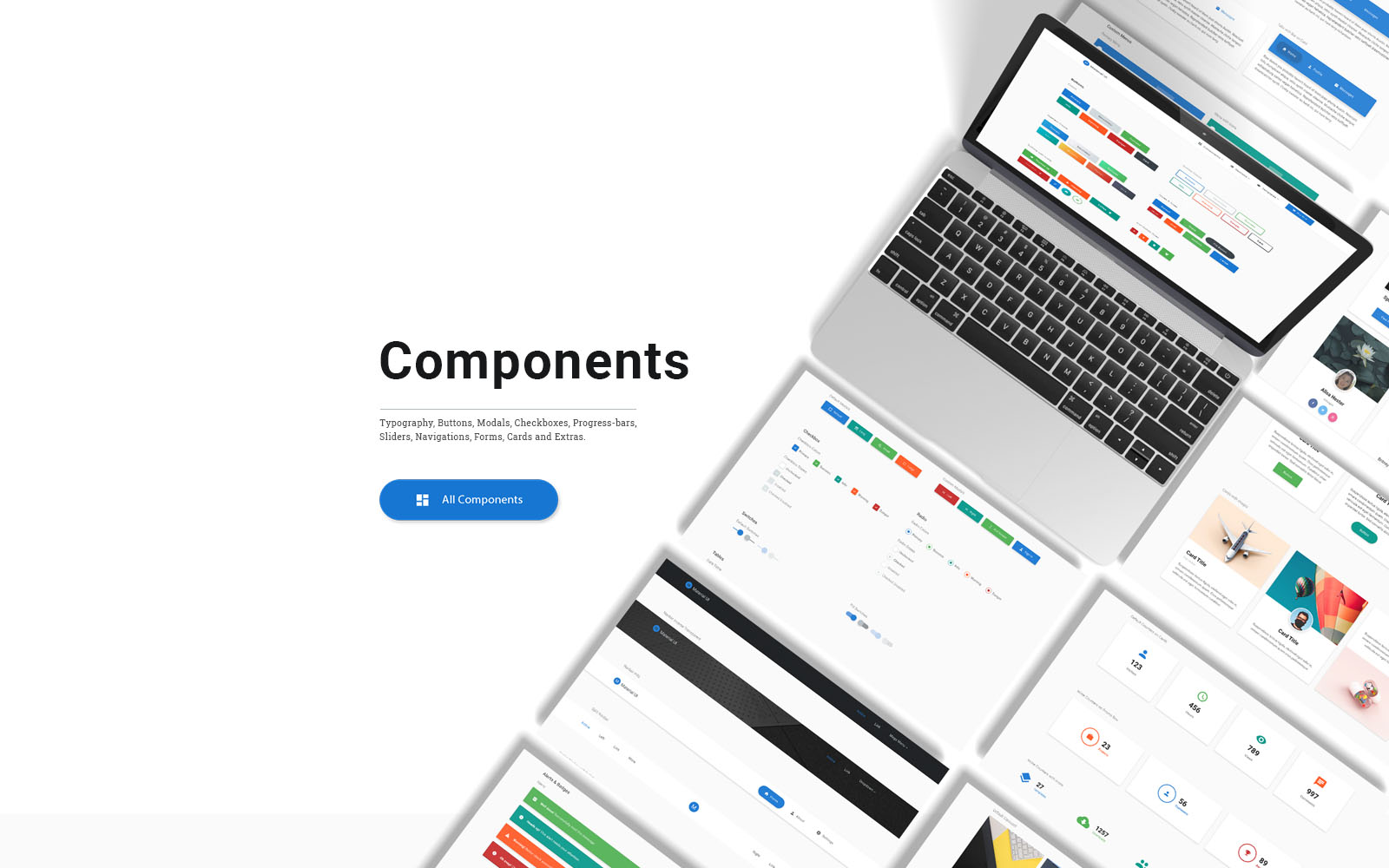 Material UI - Premium Bootstrap UI Kit